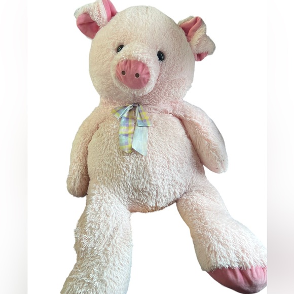 Toys | Jumbo Pig Stuffed Plush Toy Animal | Poshmark